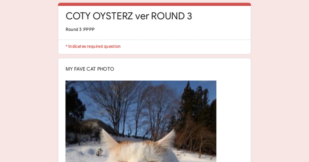 COTY ROUND 3 | Fandom