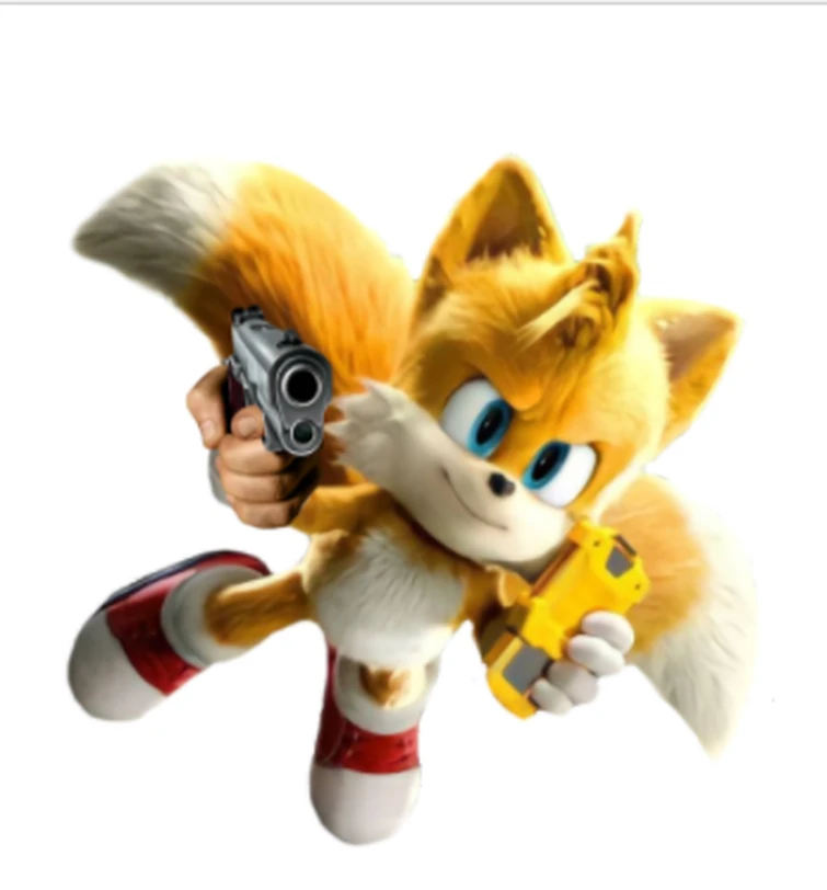 TAILS WITH A GUN ( what is he pointing at?) | Fandom