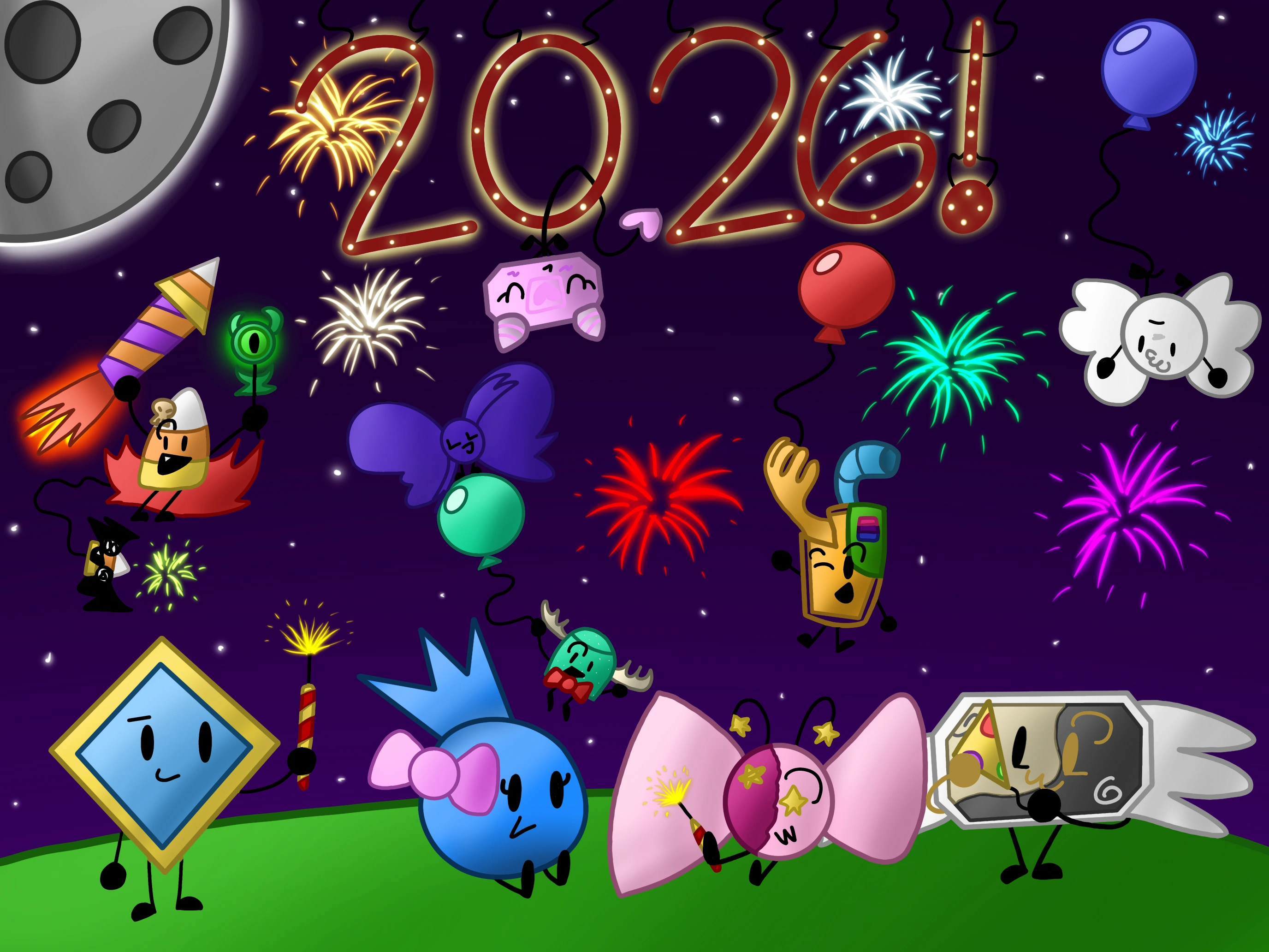 A BFDI Wiki New Years! | Fandom