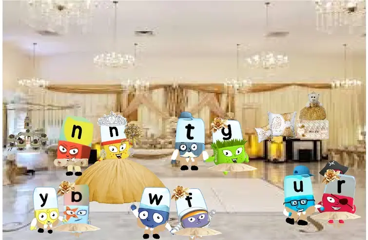 We're Halfway to all the Female Alphablocks' Quinceaneras!! | Fandom