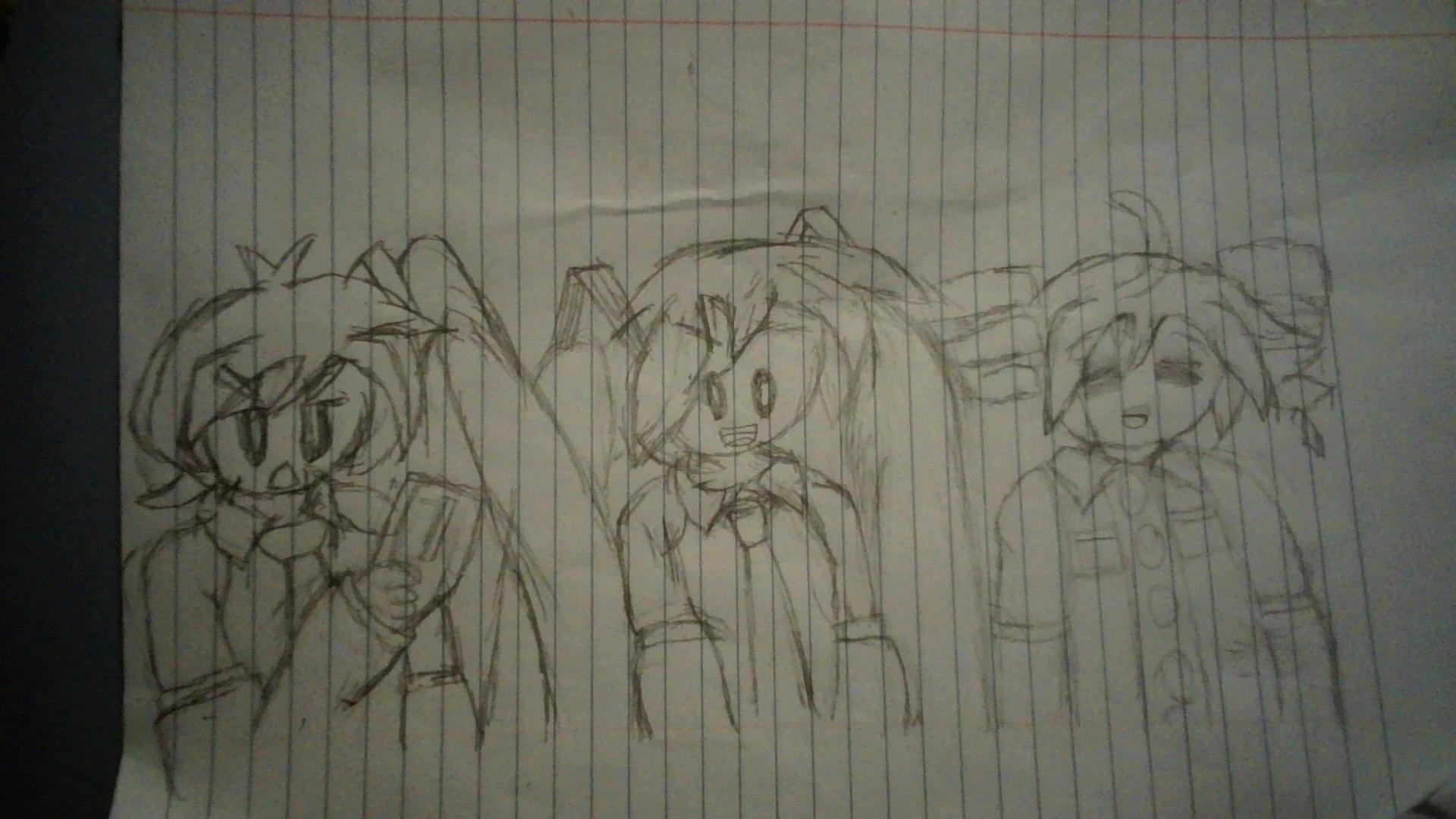 i drew 3 idiots yesterday :3 | Fandom