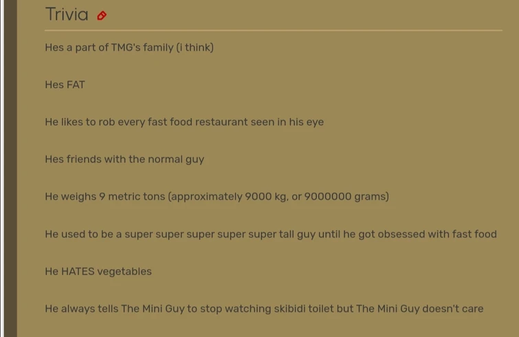 The LARGE Guy | Fandom