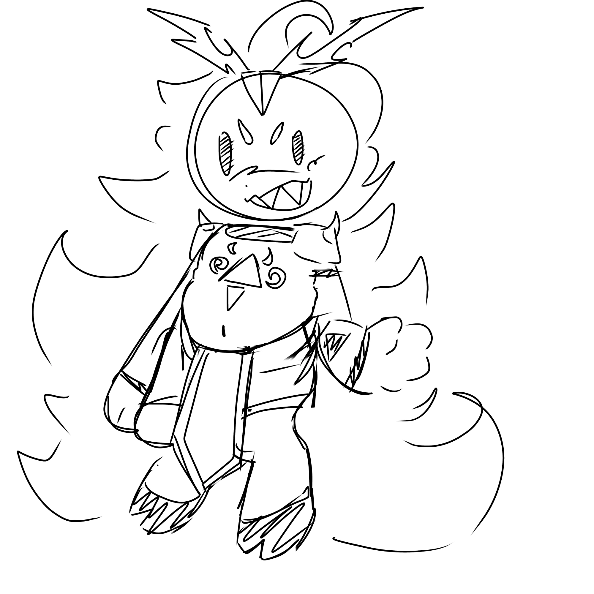 Petition to start drawing bulky crk characters with a chubbier build ...