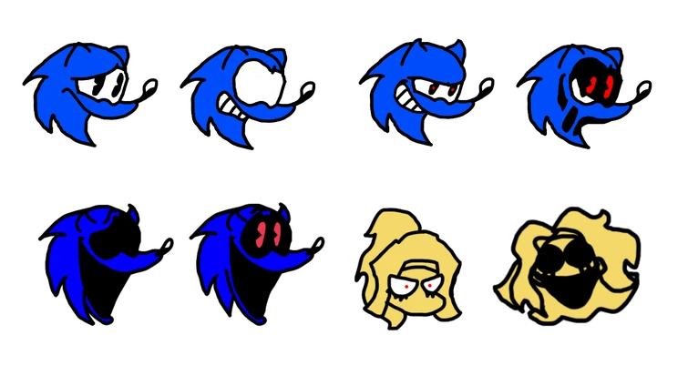 Wooooo! The Sonic.EXE icon redraw is finally here! :D | Fandom