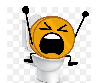 (REMASTERED) funny meme: coiny in the toilet (suggest me what bfb memes ...