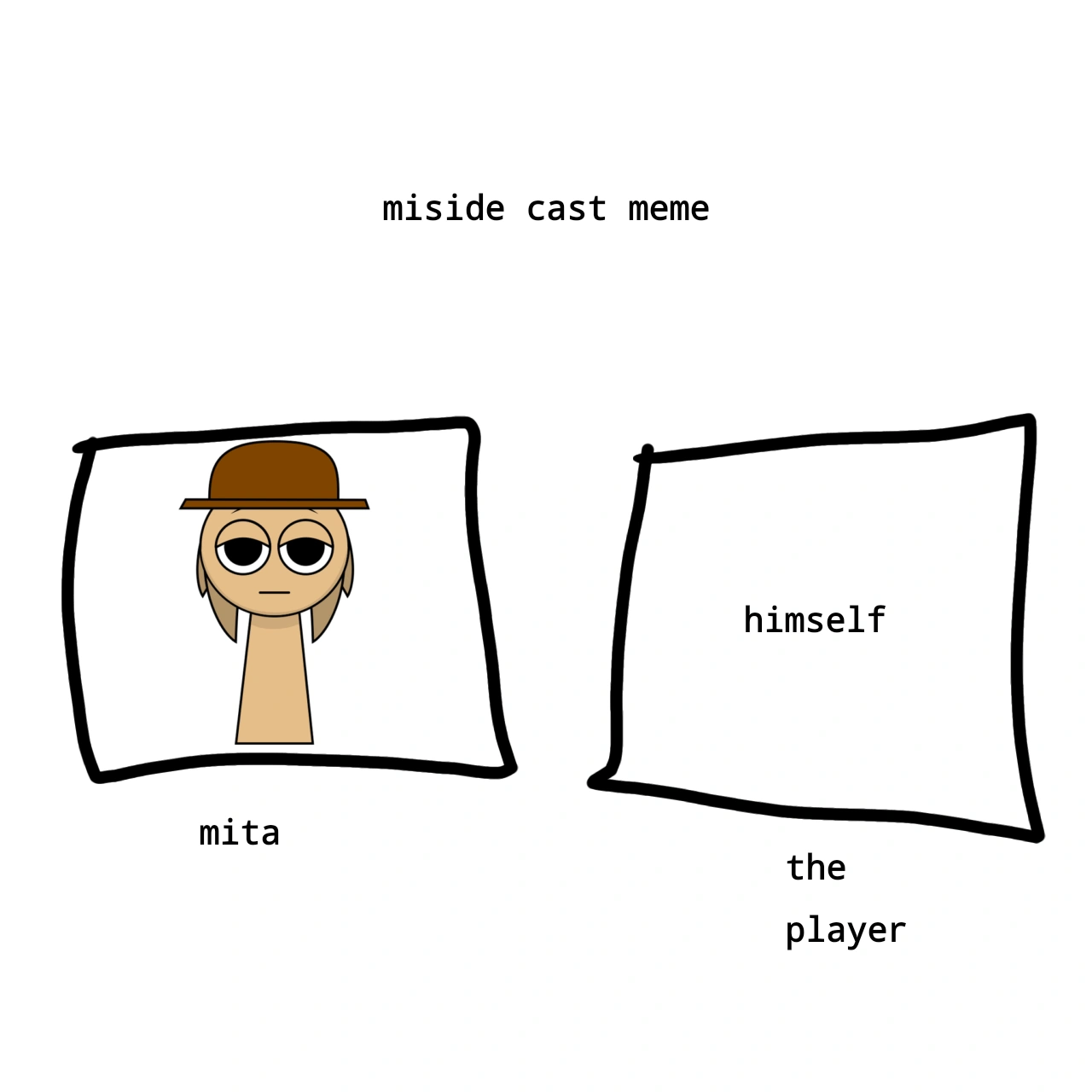 My miside cast meme | Fandom