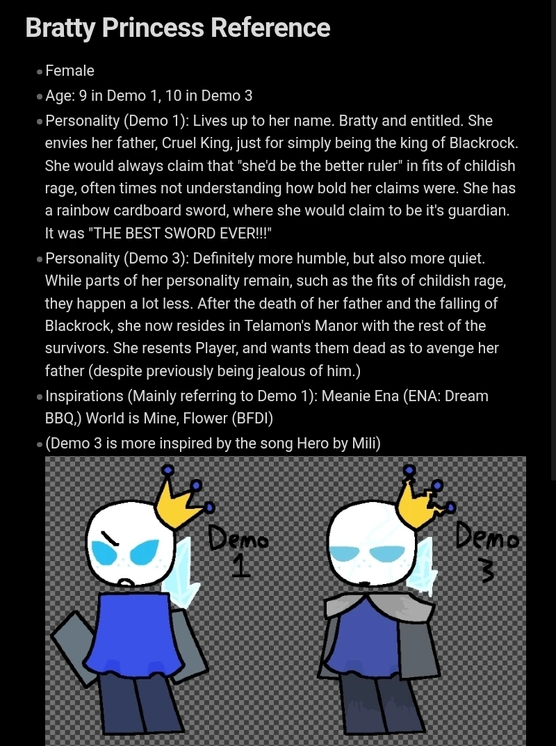 i like using obsidian. now I get to make oc references | Fandom