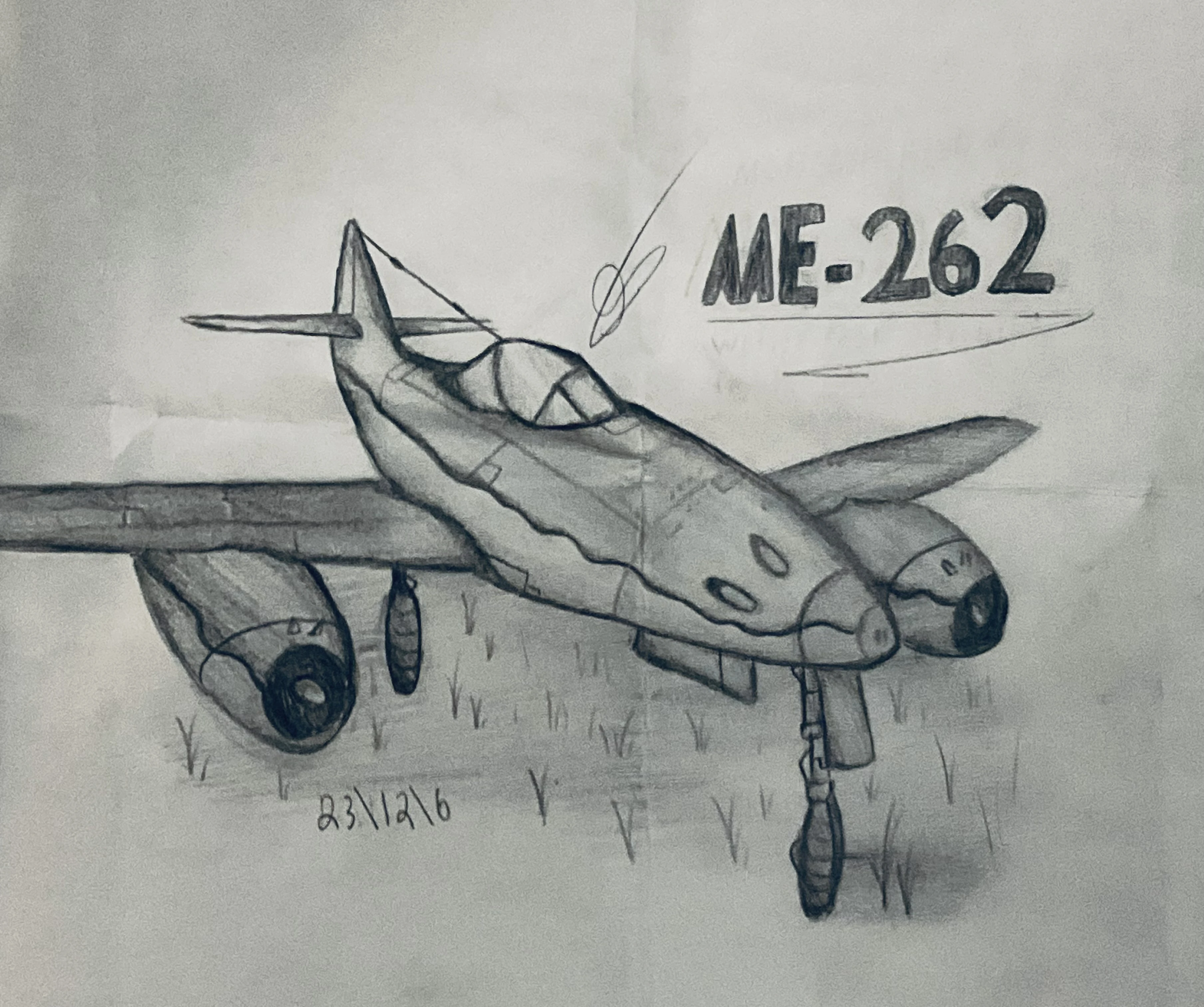 The ME-262 (bonus sketch included) | Fandom