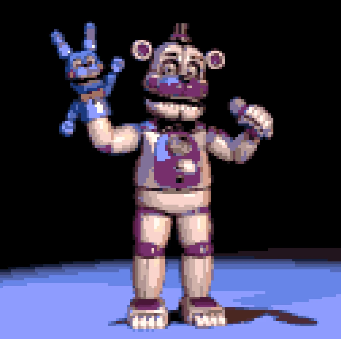 Pixel art Funtime Freddy | Fandom