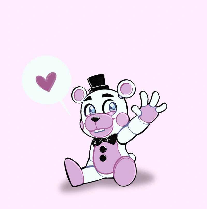 Drew a lil Helpy because I got a Helpy plush and when I opened the box ...