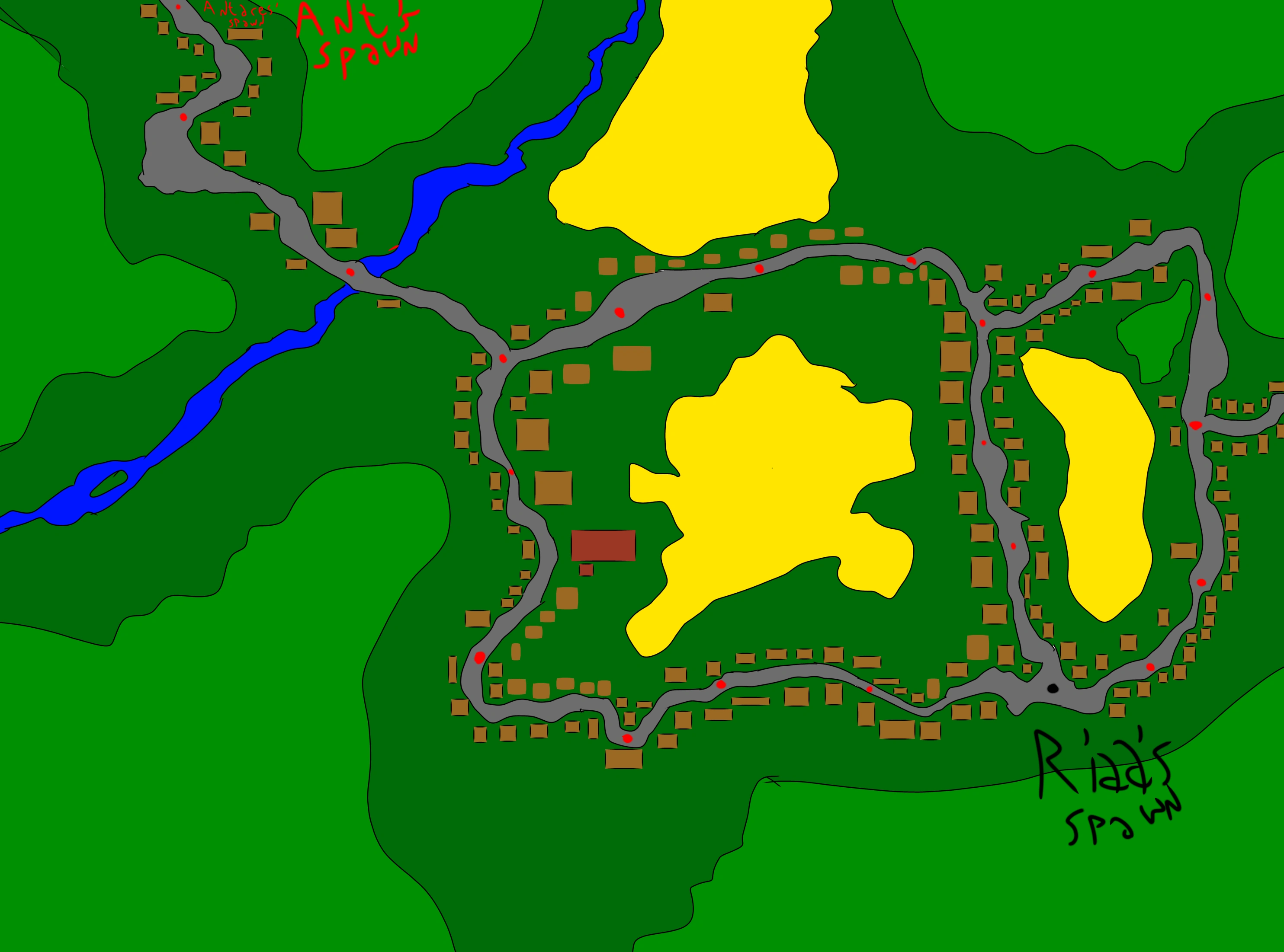 Map of village (fan map | Fandom