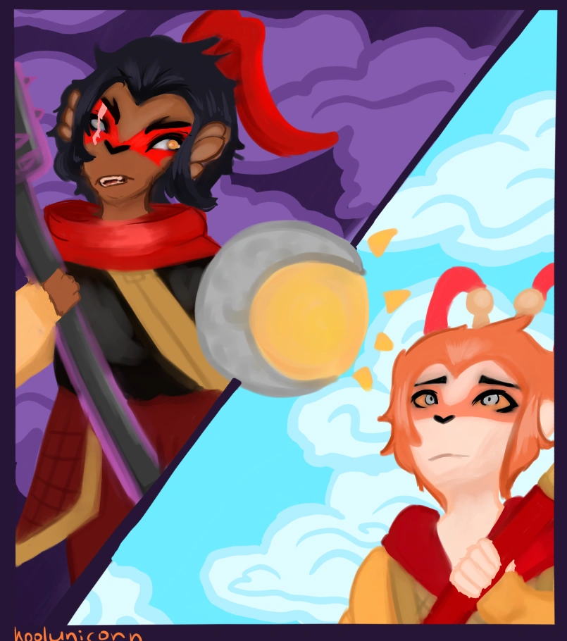 Macaque and wukong art | Fandom