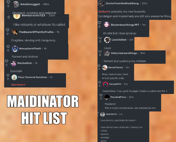 current list of doodles that still need to be... dealt with... | Fandom