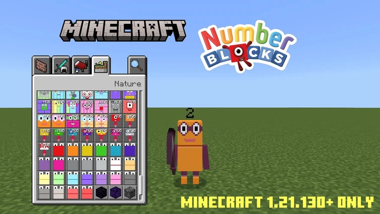 Minecraft Bedrock Numberblocks Addon 1 6 10 Update Fandom