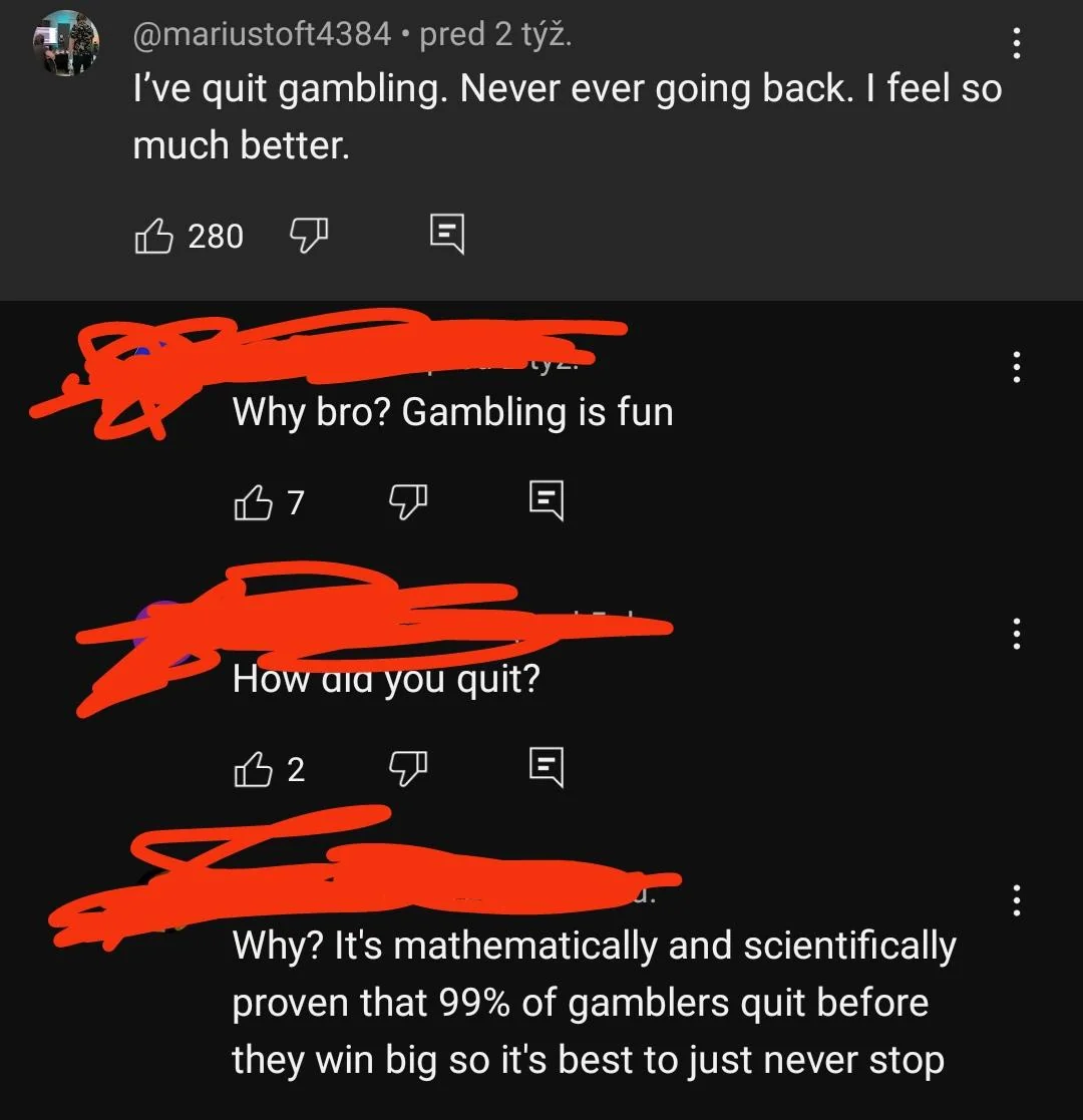99% of gamblers quit before they hit big | Fandom