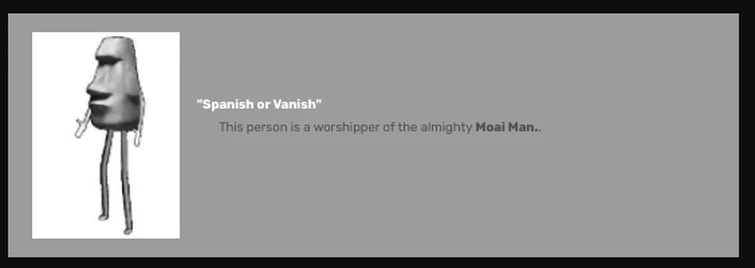 The Moai Man Template is now out! 🗿 | Fandom