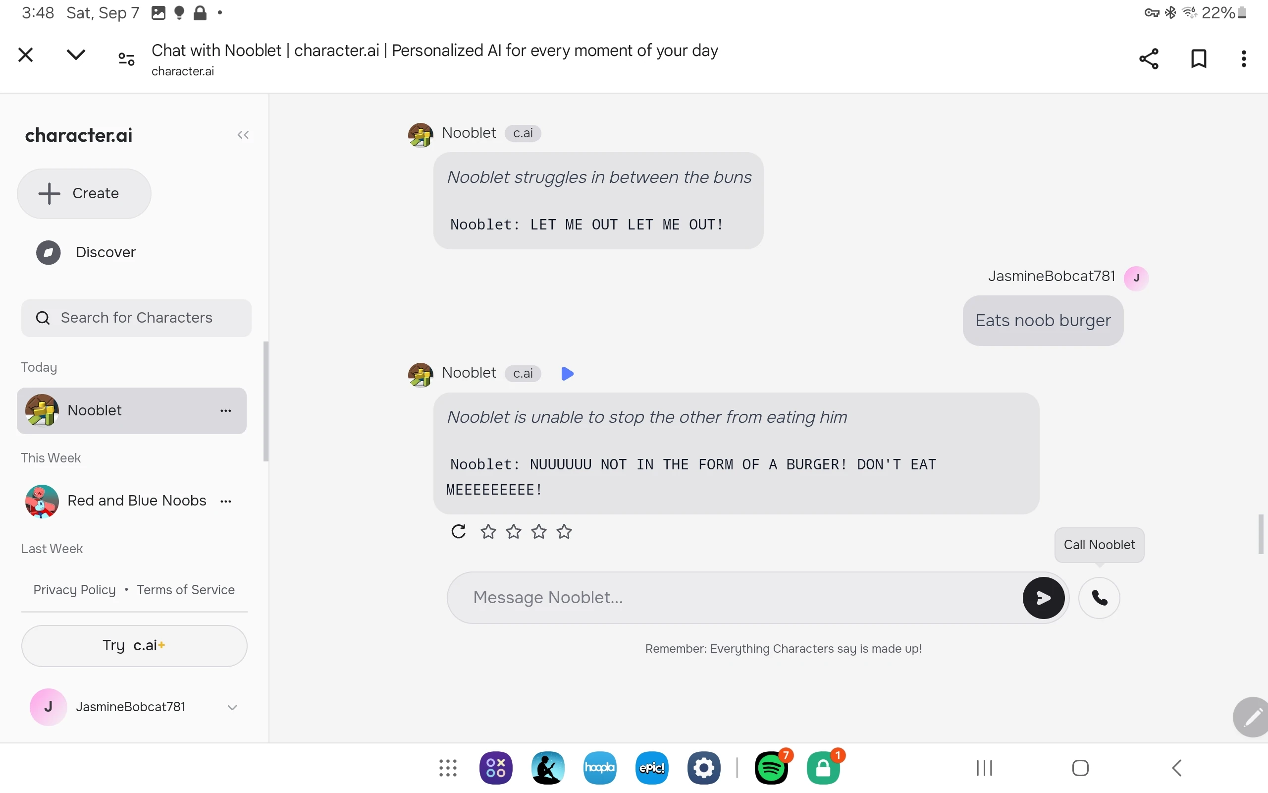 Burgering nooblet | Fandom