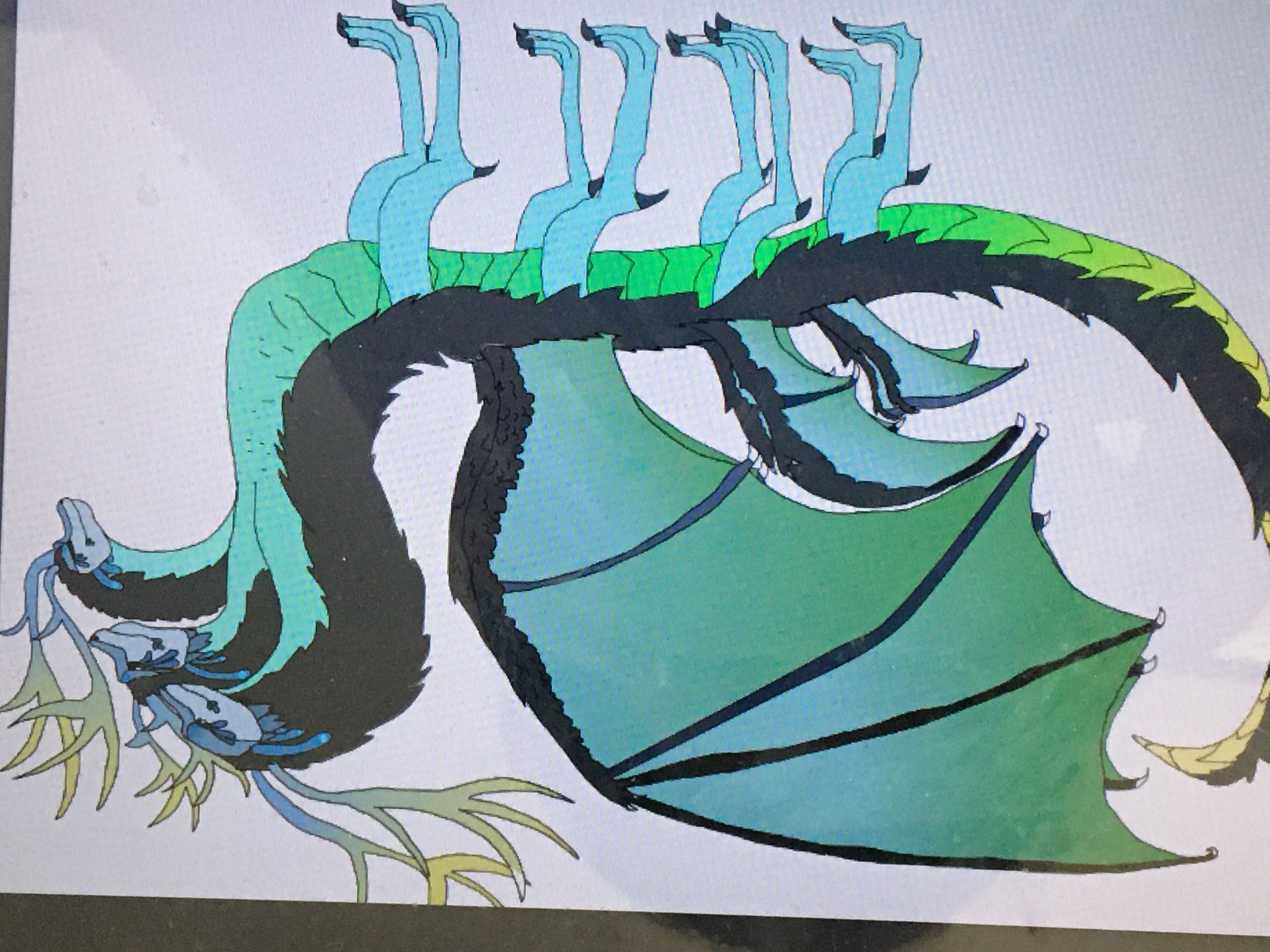 My newest cos drawing compared to my oldest (1 year difference with a ...