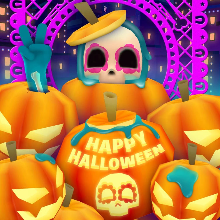 today we are celebrating 10 years of halloween at subway surfers and we ...