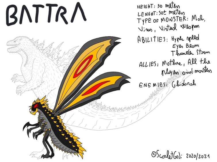 Godzilla Fallen Century (BATTRA) | Fandom