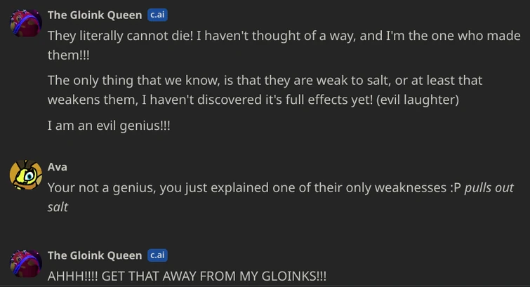 Trying Gloink Queen C.ai | Fandom