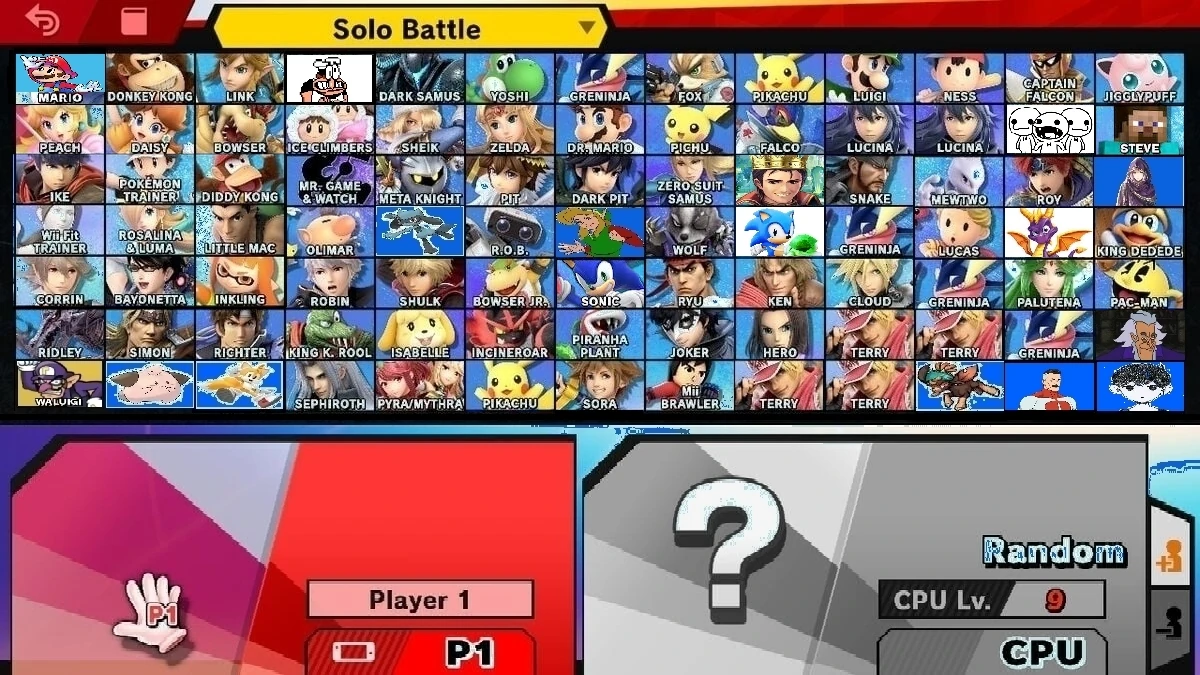 smash roster but all suggestions get added 5 | Fandom