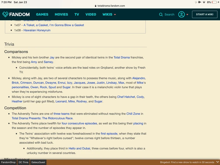 This is how this wiki looked in 2021 | Fandom