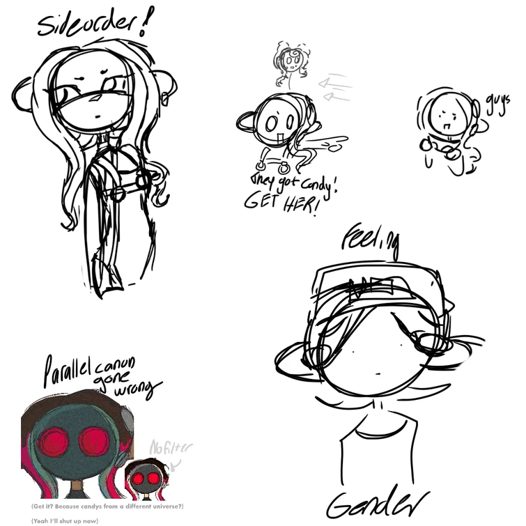 Slaps side order doodles of candy and one unrelated doodle (ft. Eleri ...