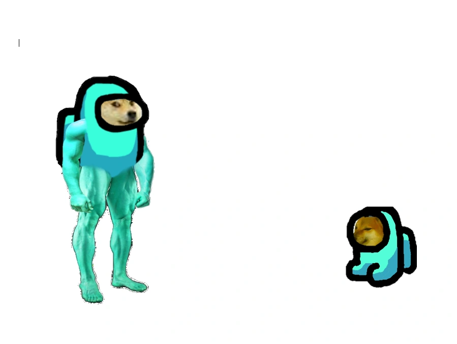 Swole Doge Crewmate and Cheems Doge Crewmate | Fandom