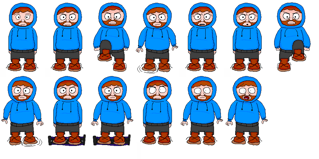 Caseoh basics sprite sheet | Fandom