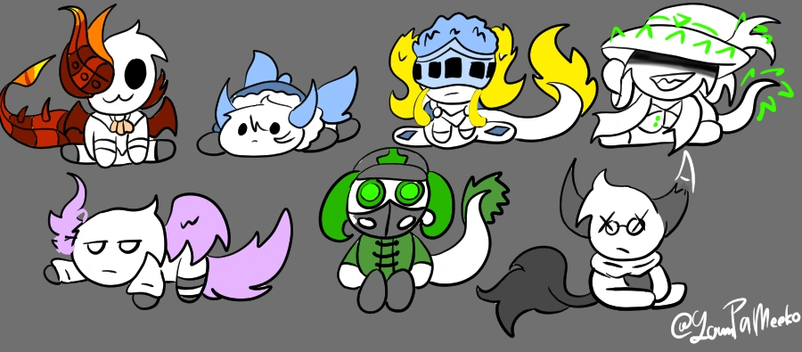I didnt have time to make all the art so i made goobers, thats all you ...