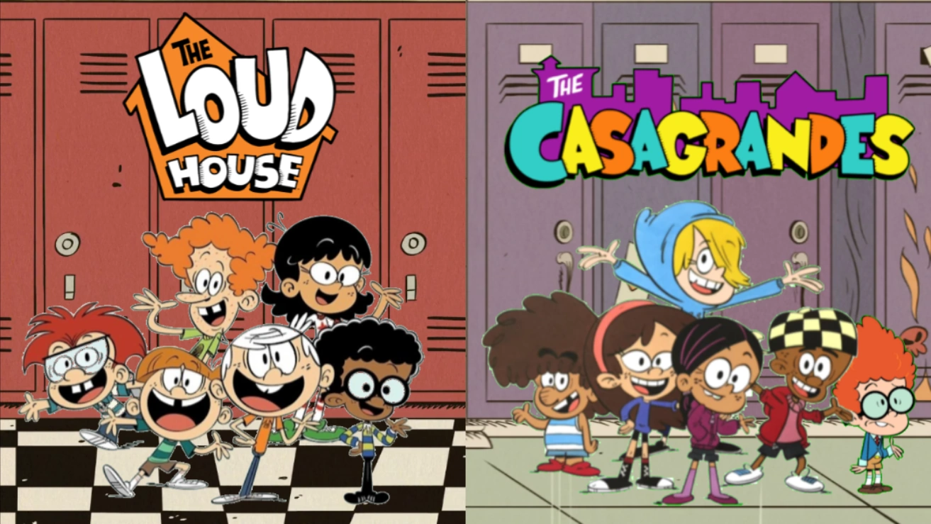Here's my Loud House & Casagrandes wallpaper I made with Lincoln ...