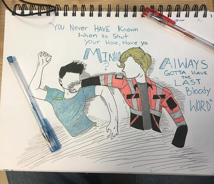 The Maze Runner The Glade Drawing