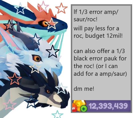 lf error amp/saur/roc! | Fandom