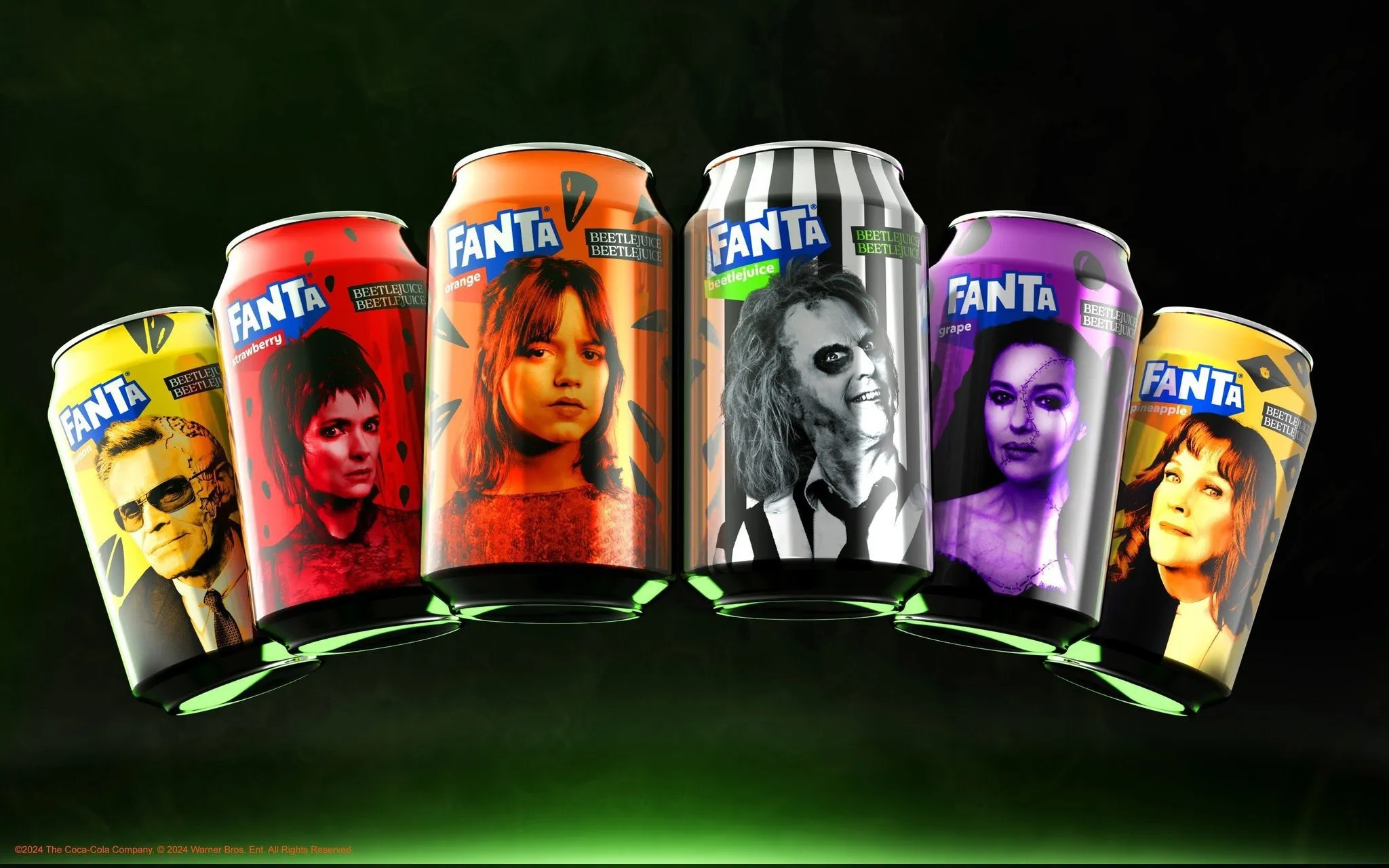 Fanta Summons a Line of ‘Beetlejuice Beetlejuice’ Sodas Including ...
