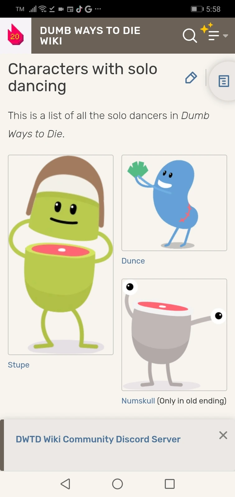 Discuss Everything About Dumb Ways to Die Wiki | Fandom