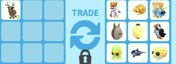 W/F/L? (reindeer was a pain to trade) | Fandom