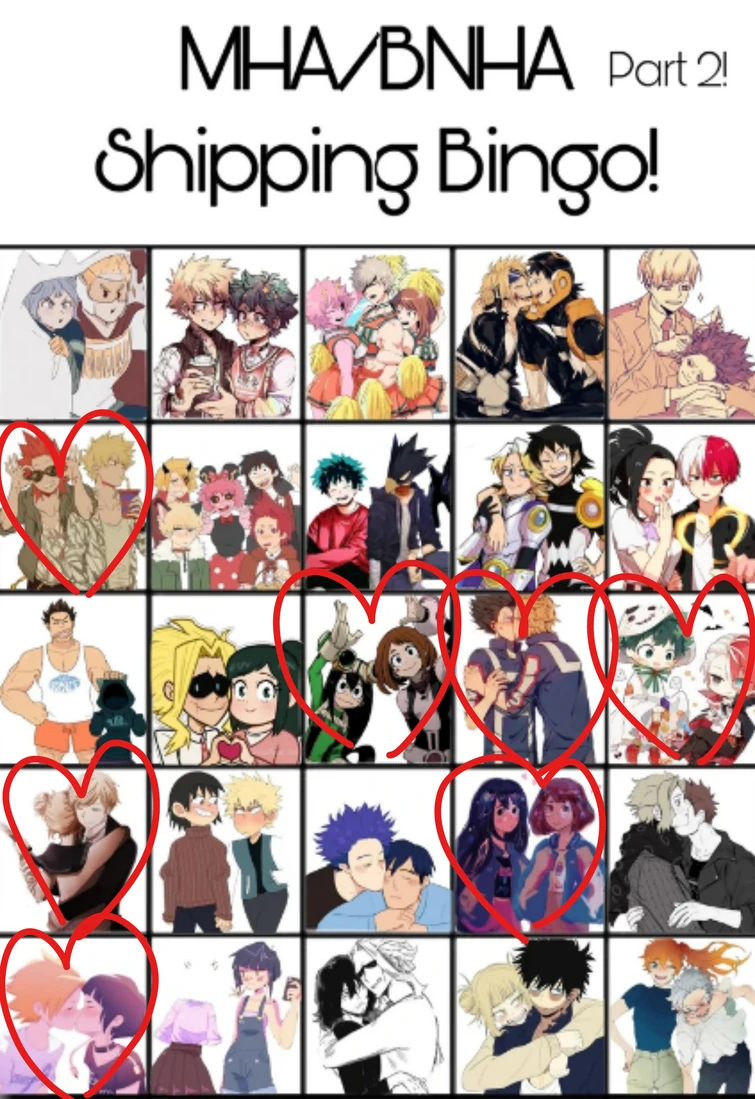 I'm bored so we're doing my hero Academia ships | Fandom