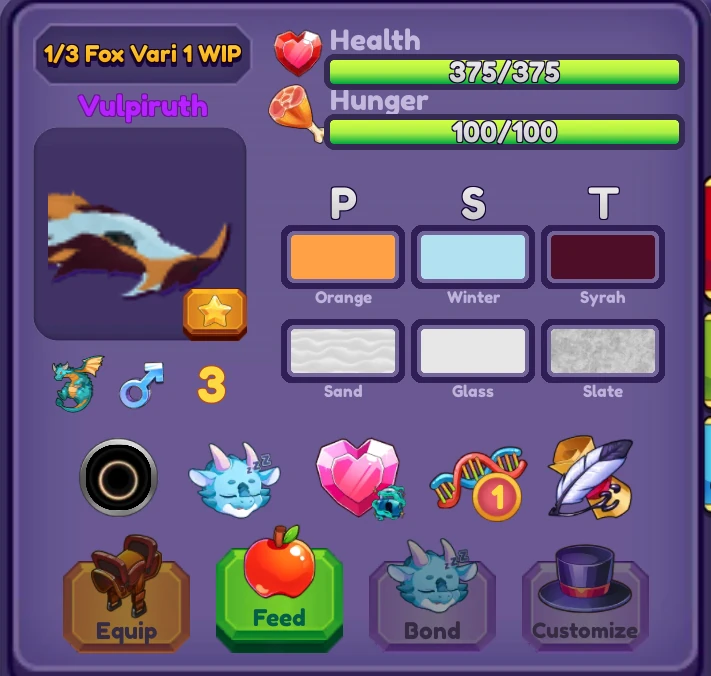 Swapping inflamed tail Vulp for pure black or emo theme Vulp | Fandom