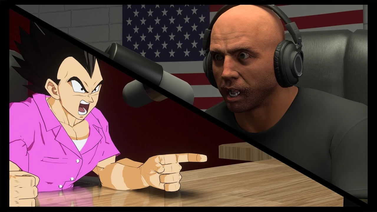 Vegeta's interview with Joe Rogan | Fandom