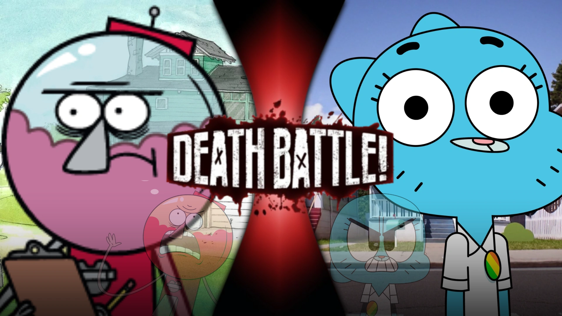 Benson Dunwoody VS Nicole Watterson (Regular Show VS Amazing World of Gumball) | Fandom