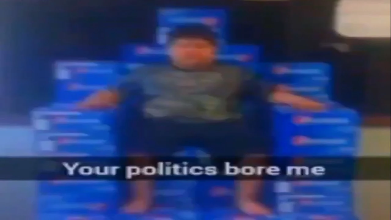 You're politics bore me | Fandom