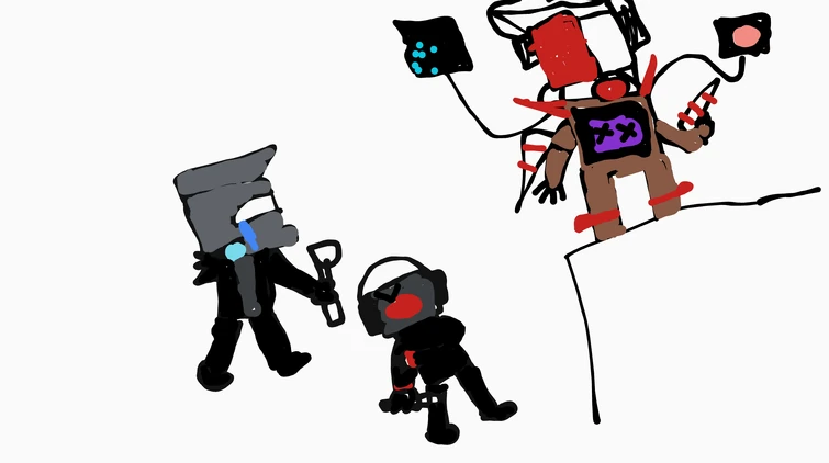 plunger and dark speaker man vs simp evil cameraman | Fandom