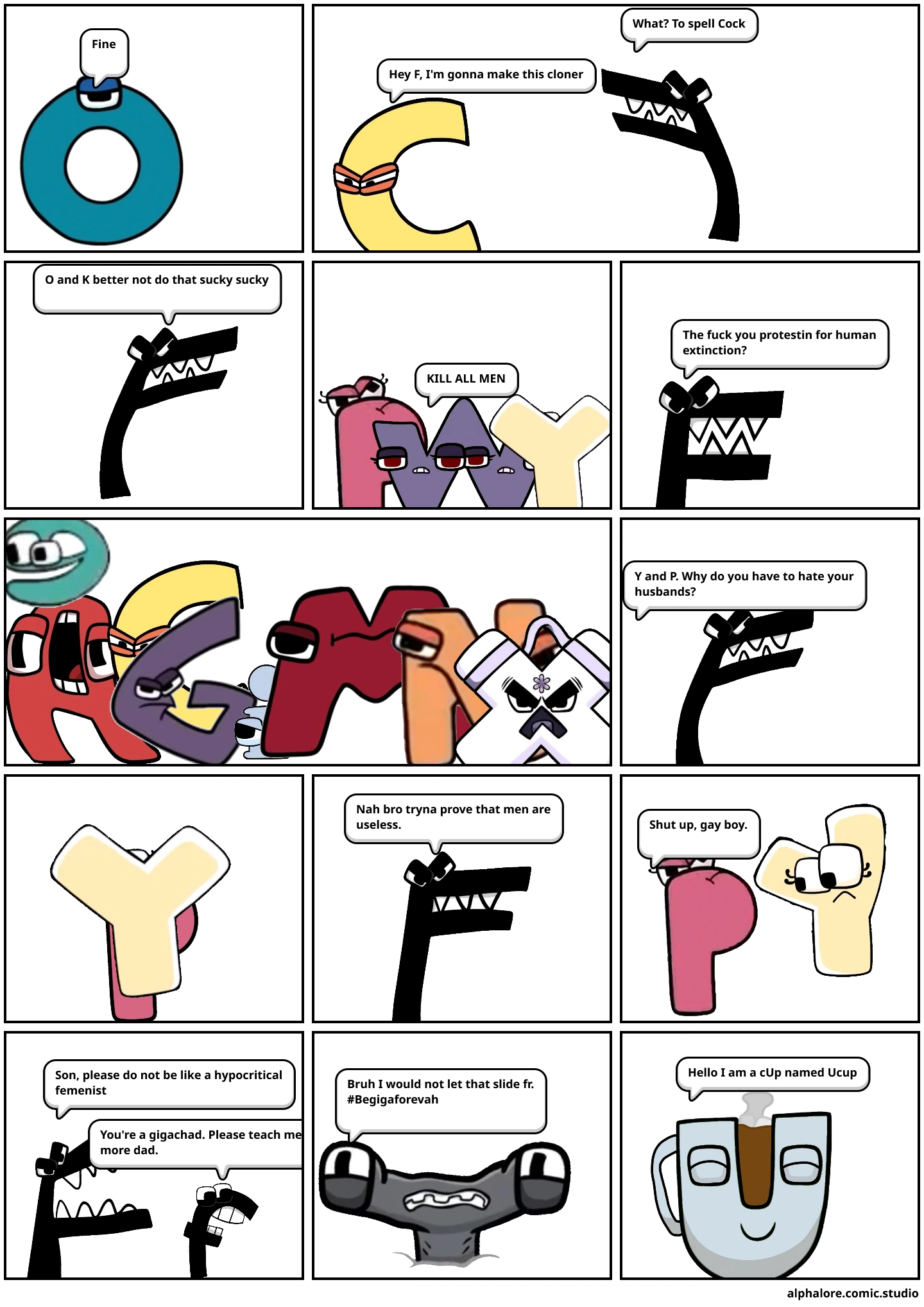 more offensive roasts F makes | Fandom