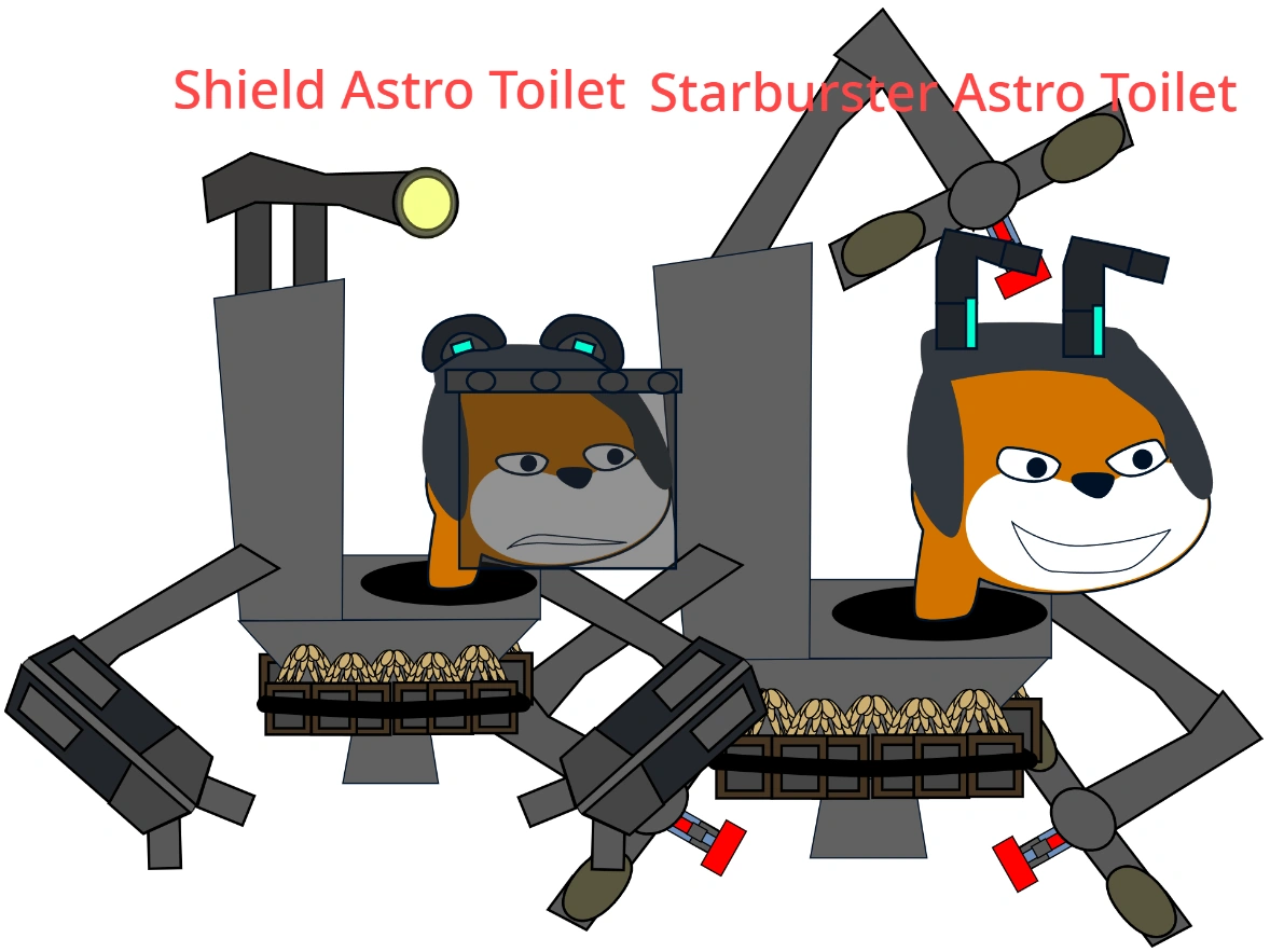 Fanmade Astro Toilets (Credits To -_SpeakerGuy_-) | Fandom