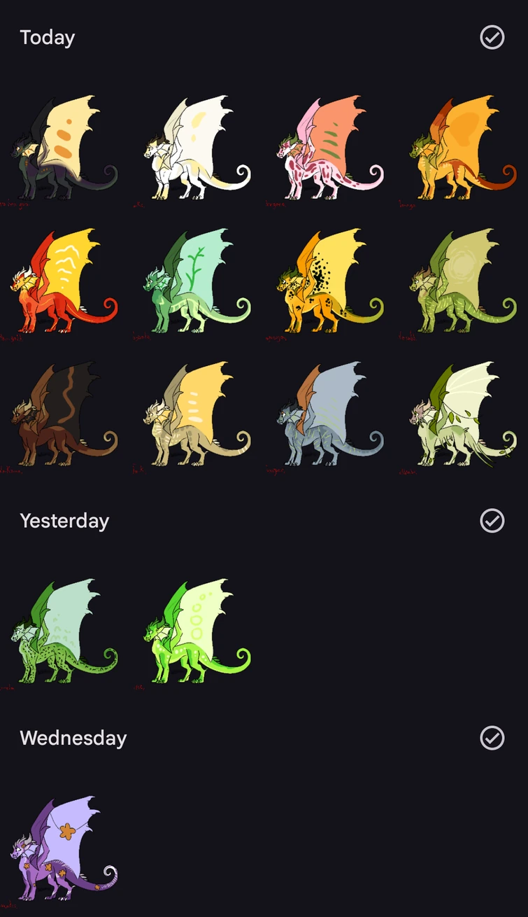 Various rainwing designs part 4 | Fandom