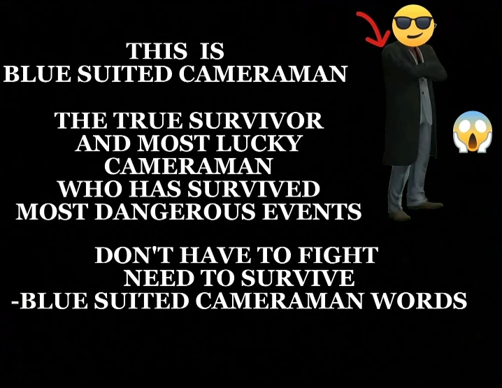 BLUE SUITED CAMERAMAN | Fandom