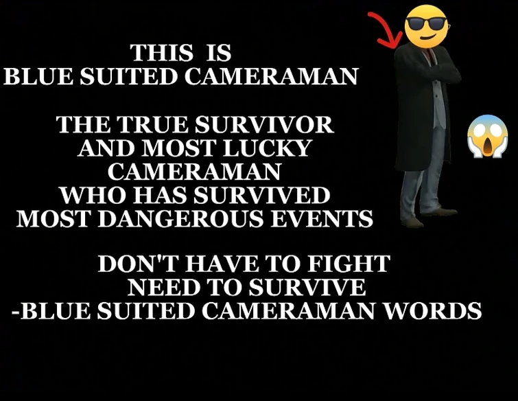 BLUE SUITED CAMERAMAN | Fandom