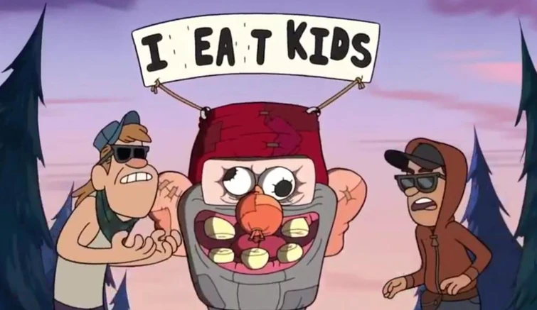 Upload a cursed image of Gravity Falls | Fandom