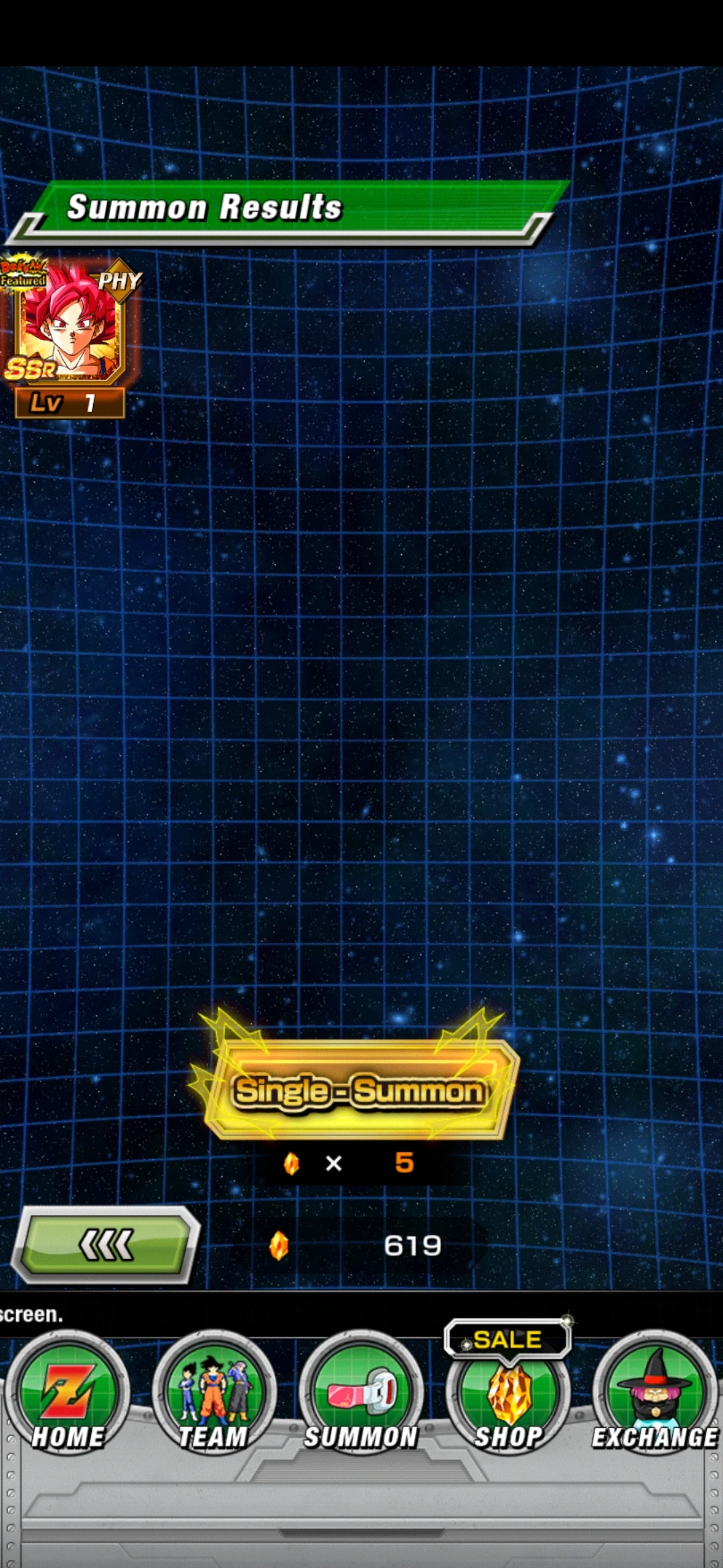 First global godku single summon goku black rift | Fandom